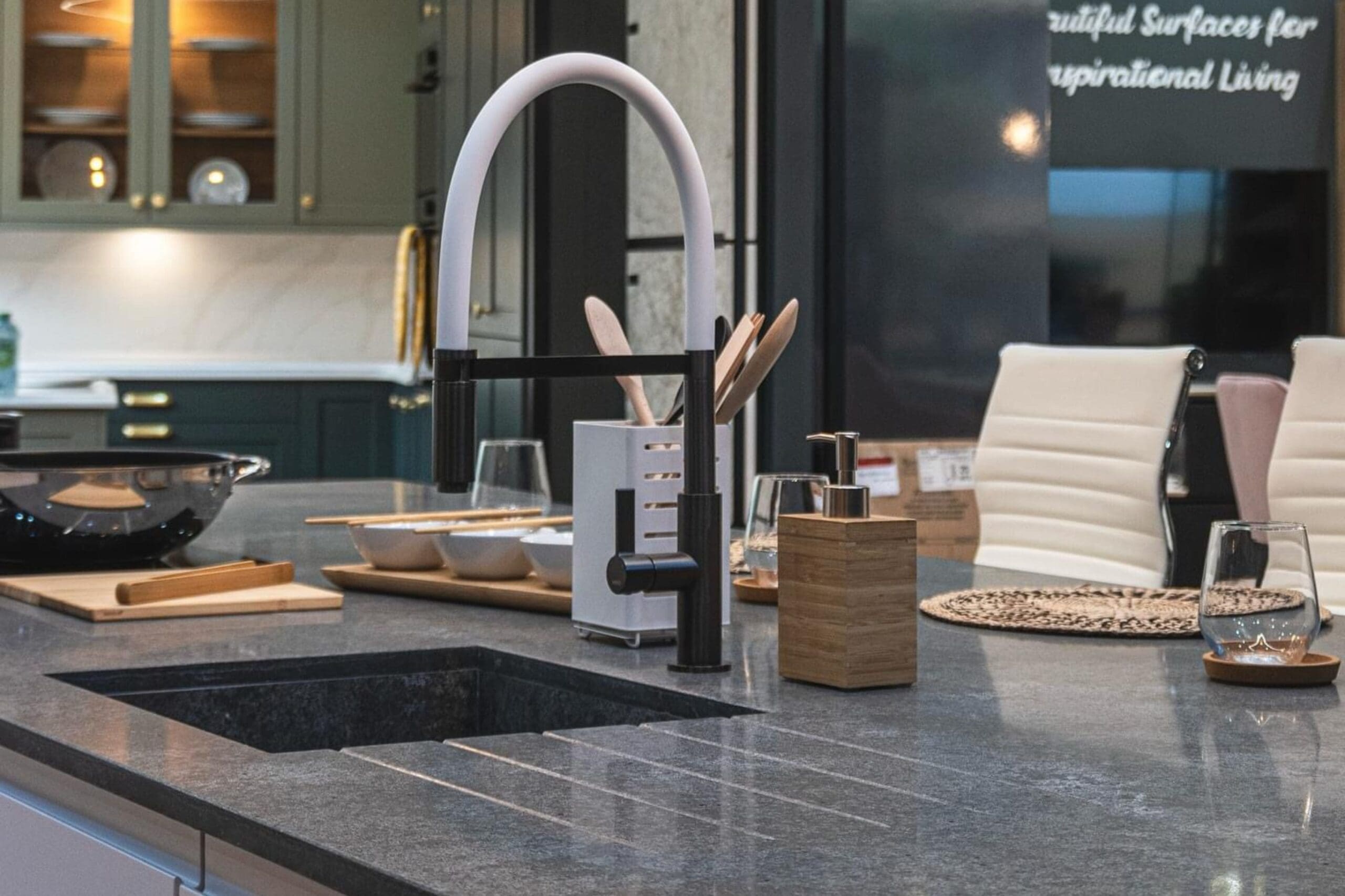 Concrete Quartz Worktop | Mo’s StoneX